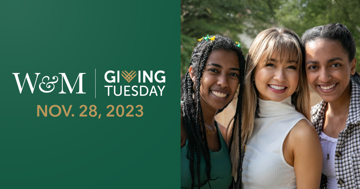 Giving Tuesday | Giving - William & Mary